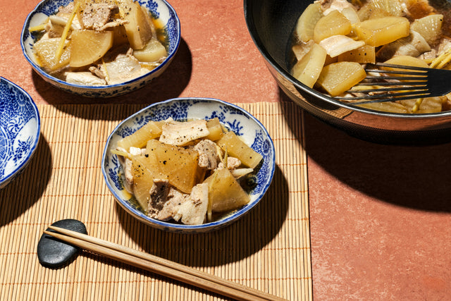 Braised Daikon Radish and Pork Belly – HexClad Cookware UK