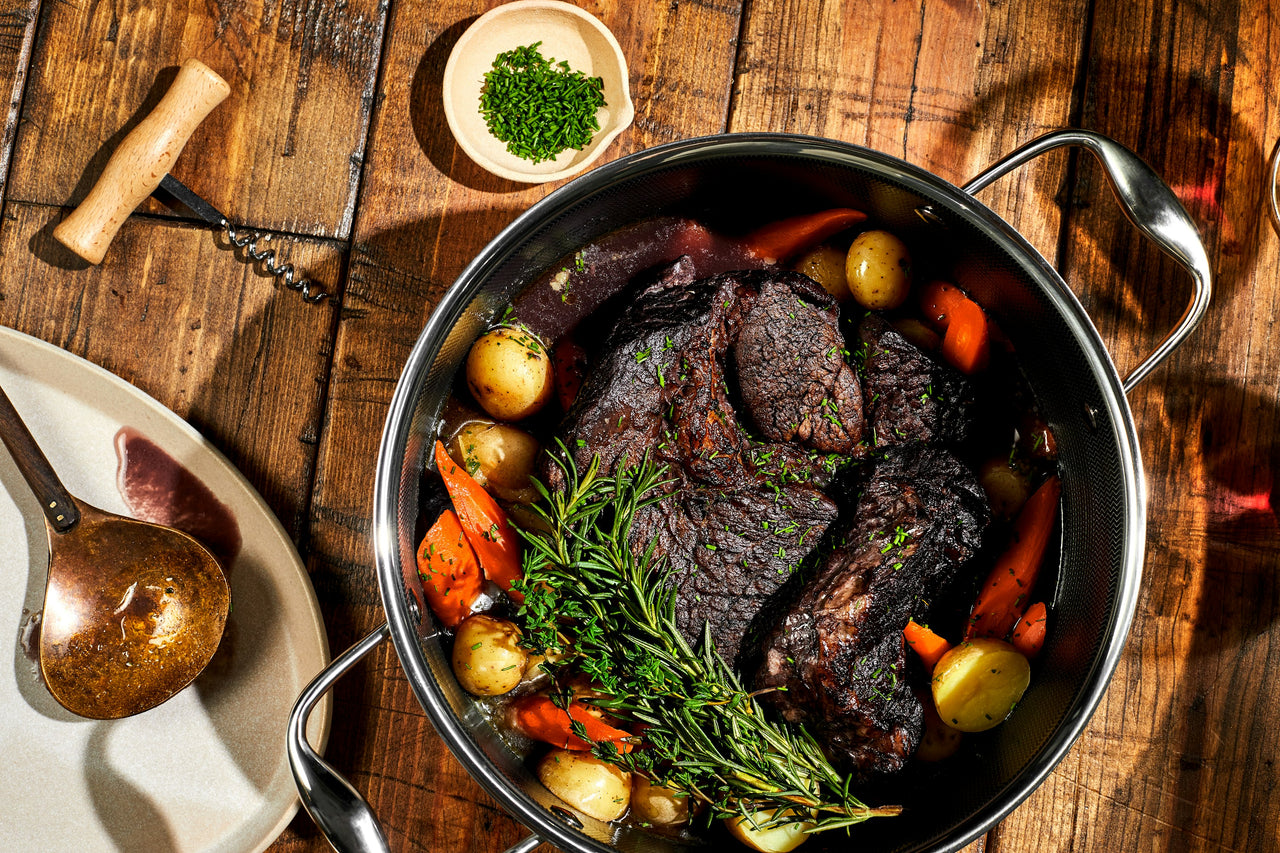 Braising Meat 101: How To Braise Meat Like a Pro – HexClad Cookware UK