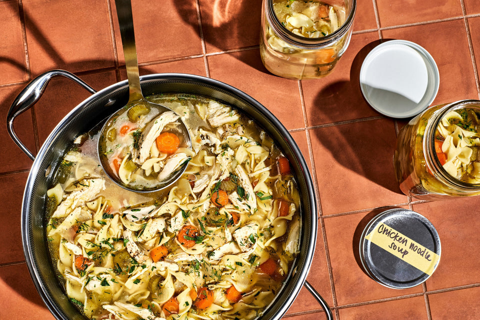 Big Batch Chicken Noodle Soup – HexClad Cookware UK