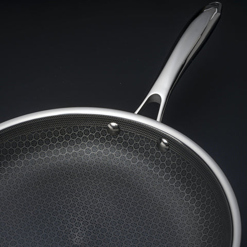 7pc HexClad Stainless Steel Cookware Set w/ Lids & Wok | HexClad UK