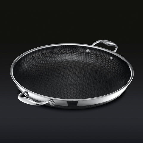 35 cm Hybrid Wok with Lid | High End Cooking Wok | Hybrid Cookware ...